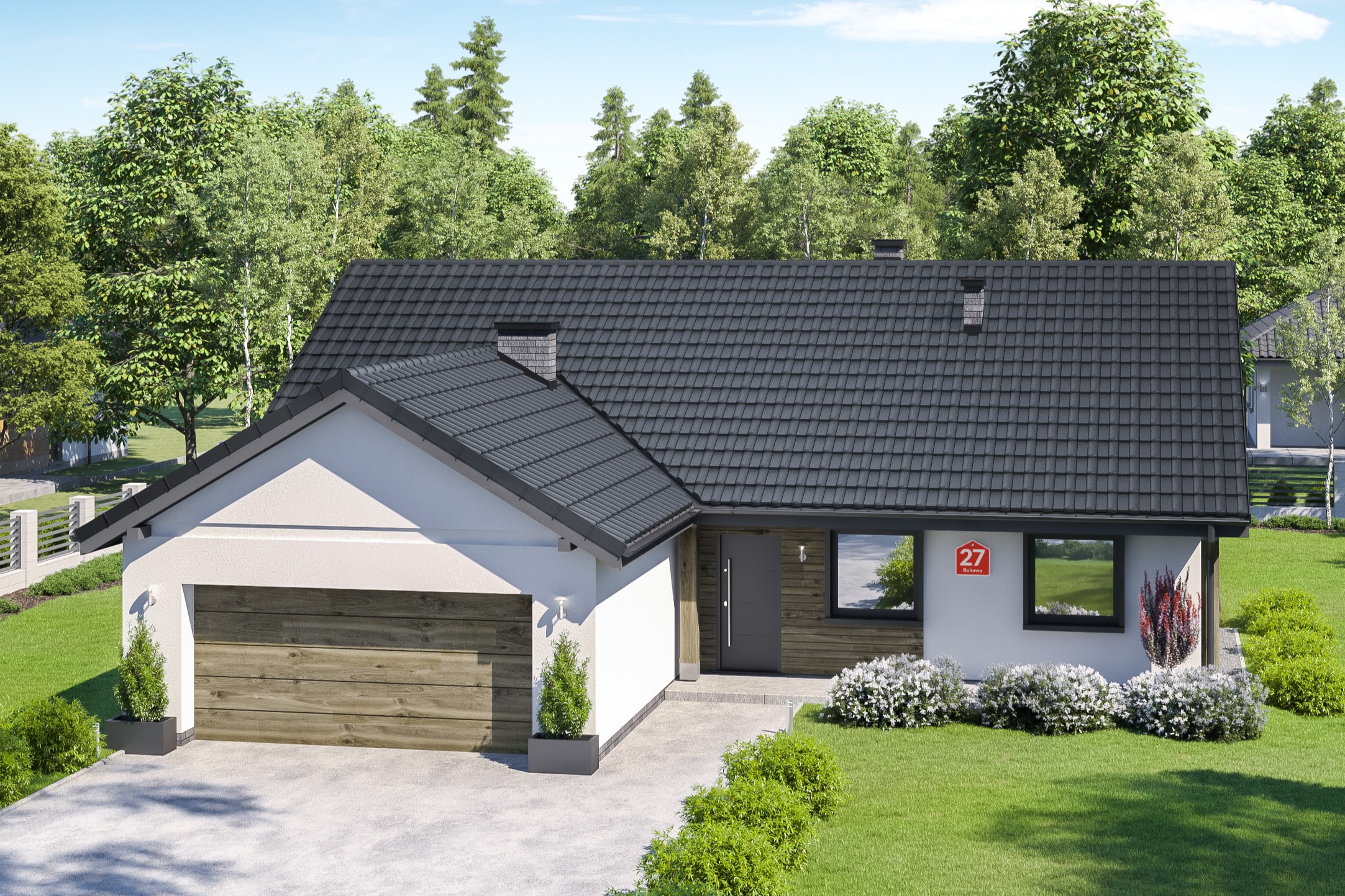 Projekty domów 4-pokojowych - odkryj kolekcję na Extradom